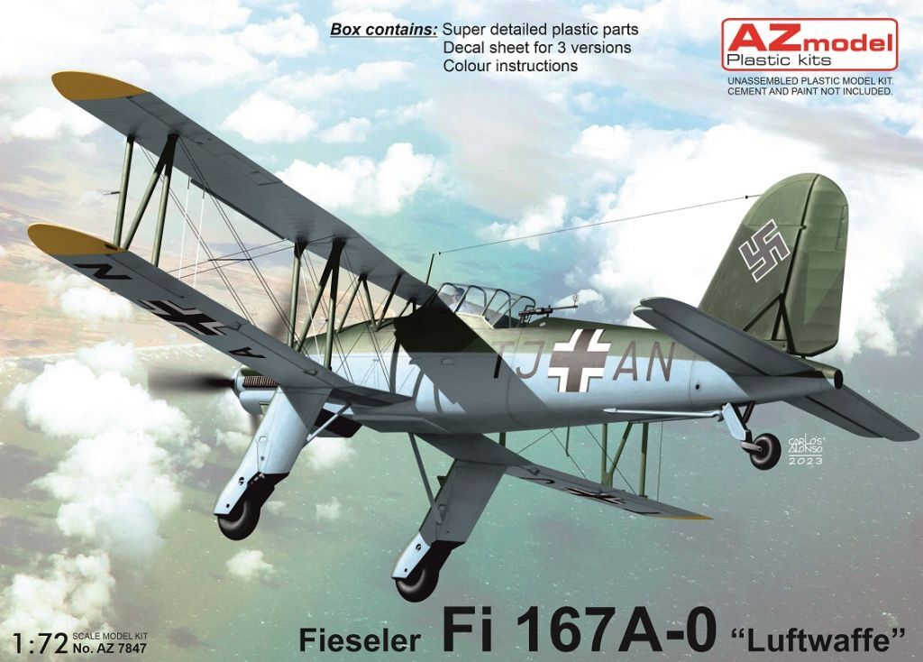 + Fieseler Fi 167A-0 "Luftwaffe" | Plastikové modely - RC Auta ...