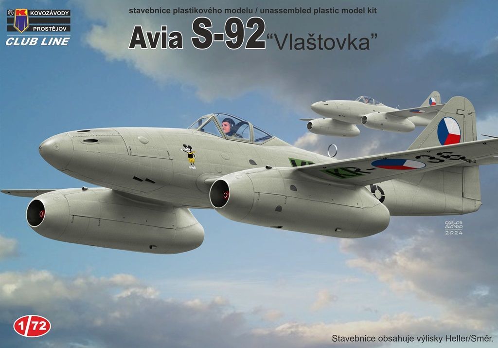 Avia S-92 "Vlaštovka" 1/72 | Plastikové modely - RC Auta - Doplňky - Barvy